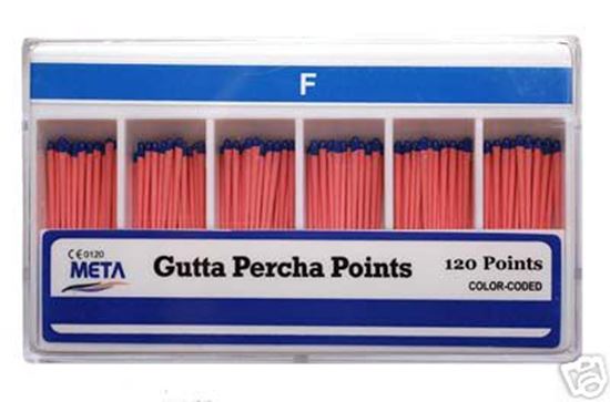 Direct Dental. Gutta Percha Points Vials 120pk Meta