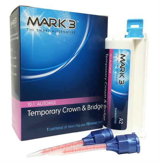 Direct Dental. MARK3 Temporary Crown and Bridge 50ml 10:1 Cartridge